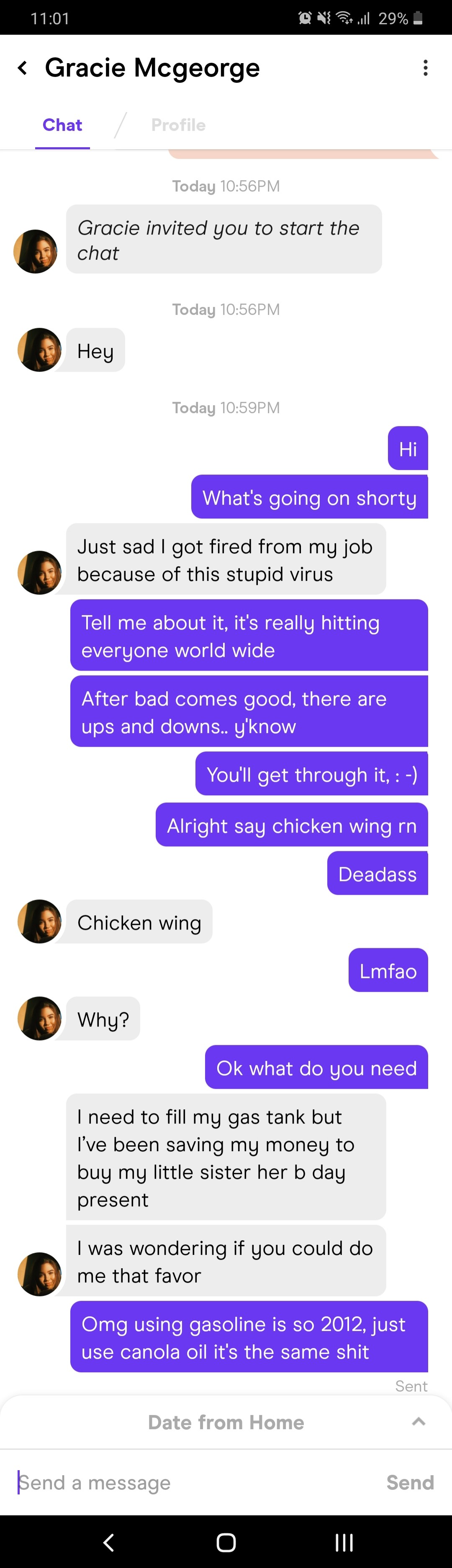 She didn't want my advice | Scrolller