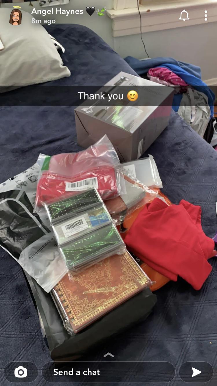 She got sent hella shit from Amazon ppl ordered her and only 1 vid has been release like wtf ...