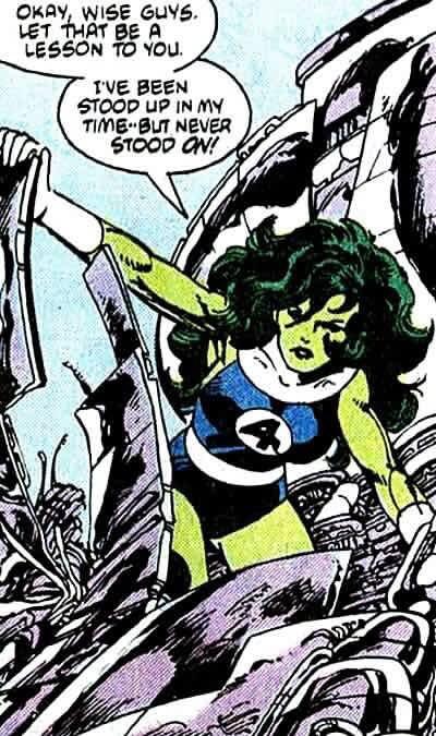She-Hulk in Fantastic Four #272 | Scrolller