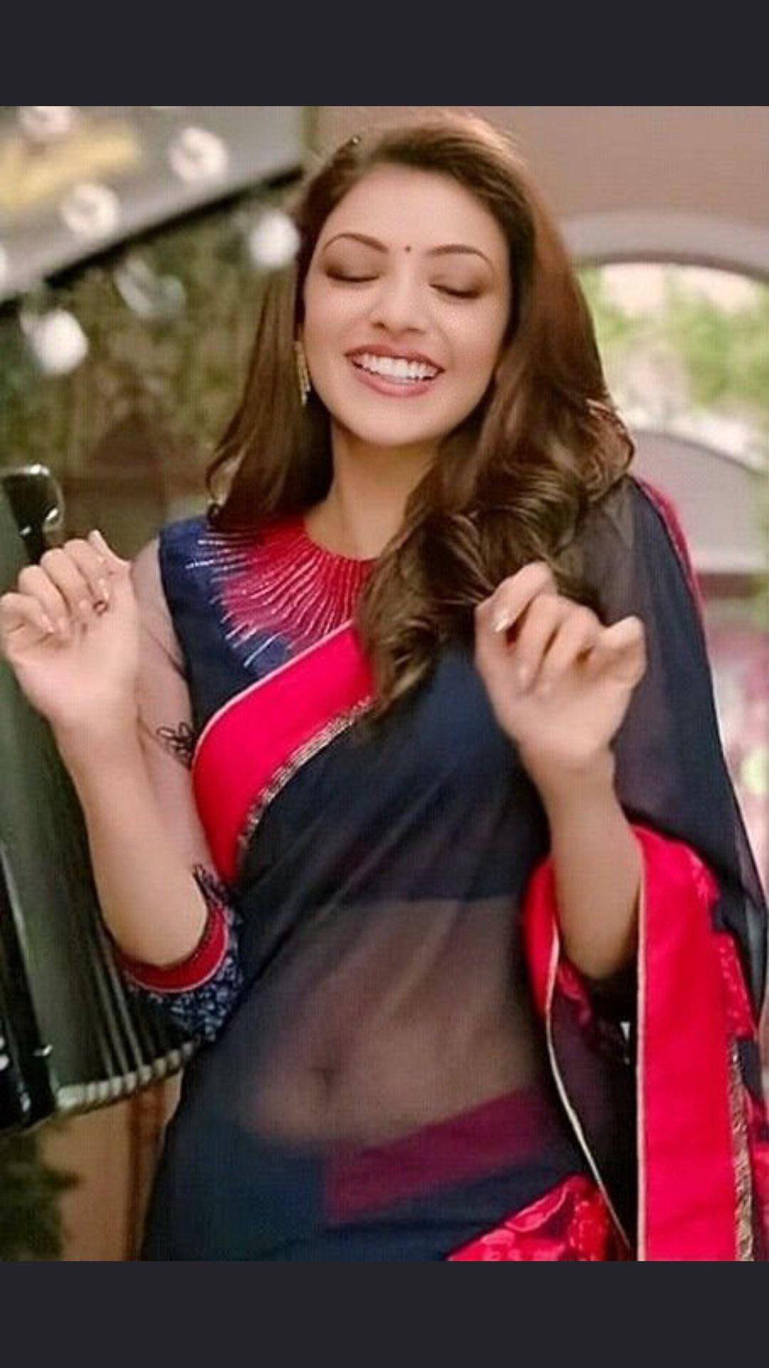 She is so damn hot in see through saree | Scrolller