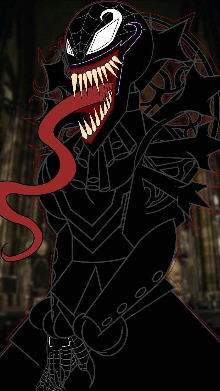 She venom in her goth queen attire. | Scrolller