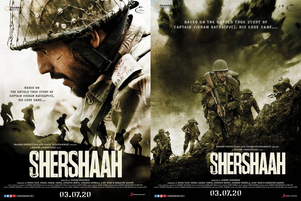 Shershaah First Look Posters | Scrolller
