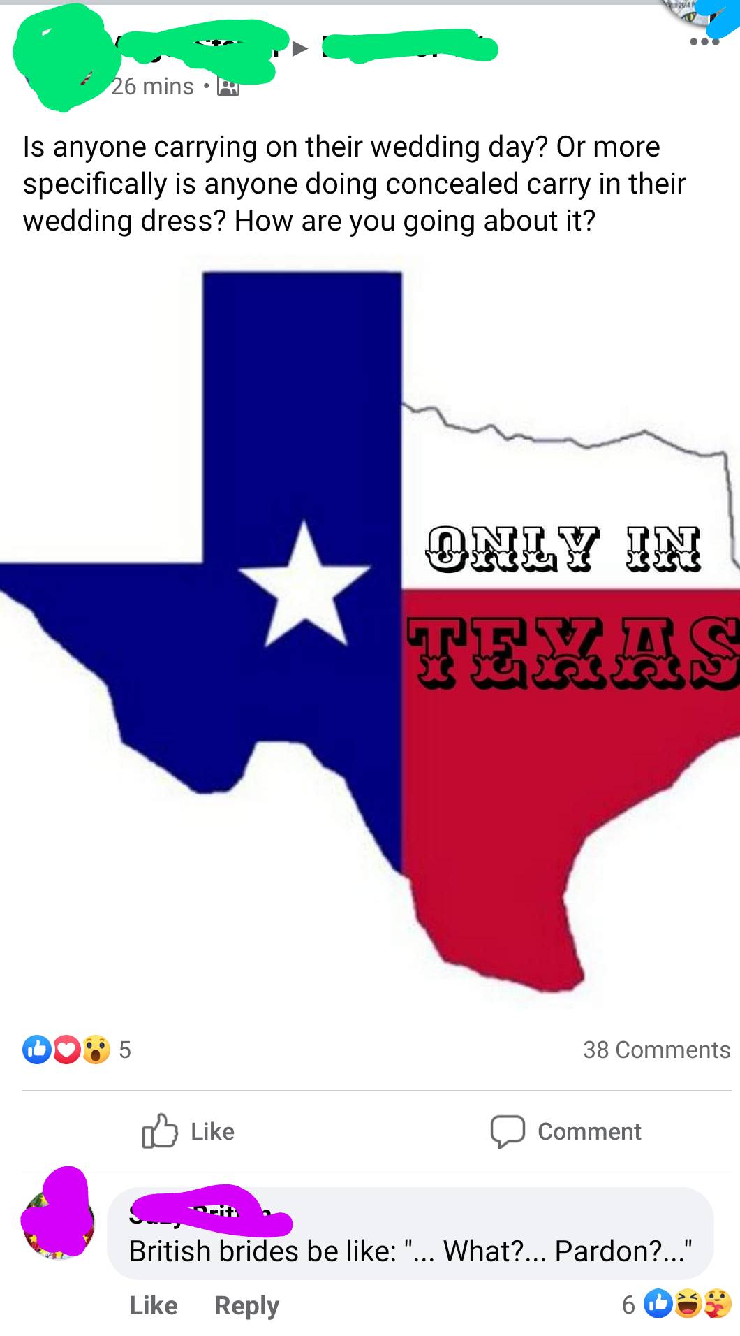 She's right: only in Texas | Scrolller