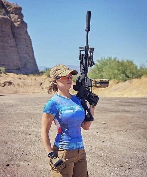 Shes Well Equipped Scrolller