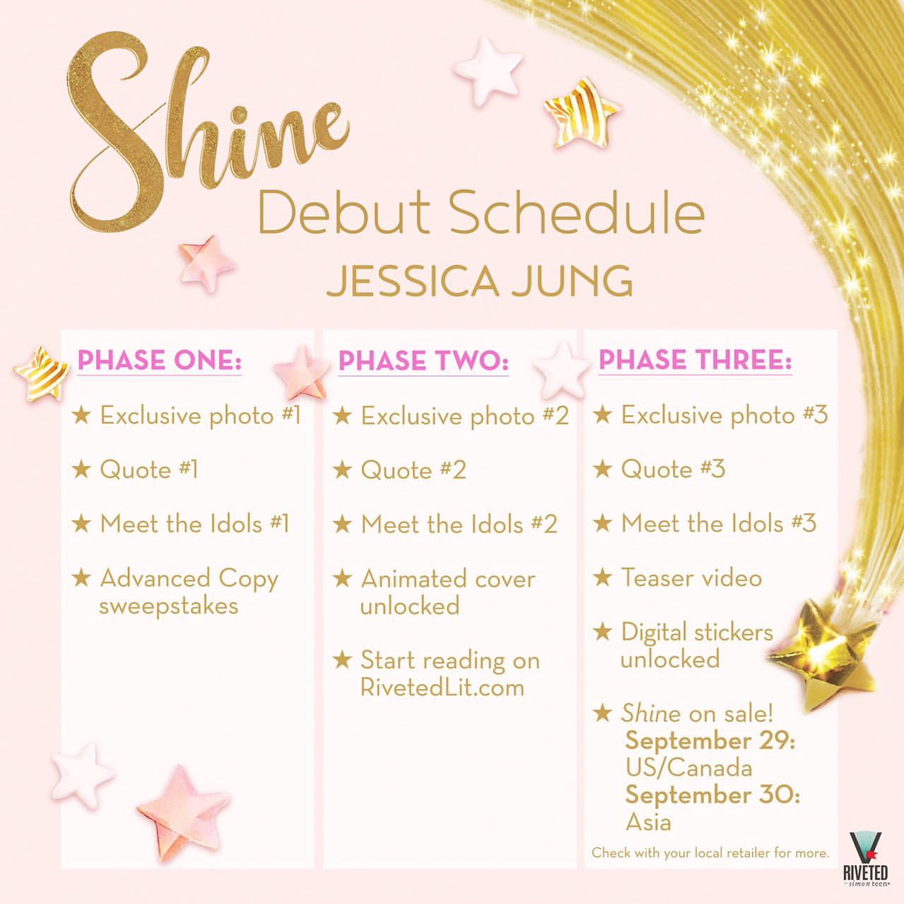 Shine Debut Schedule | Scrolller