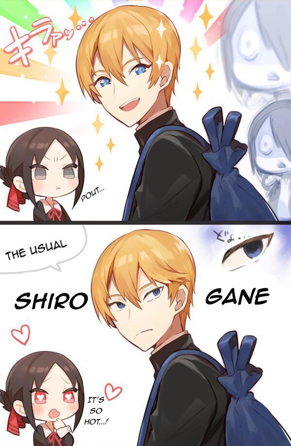 Shirogane’s eye comparison | Scrolller