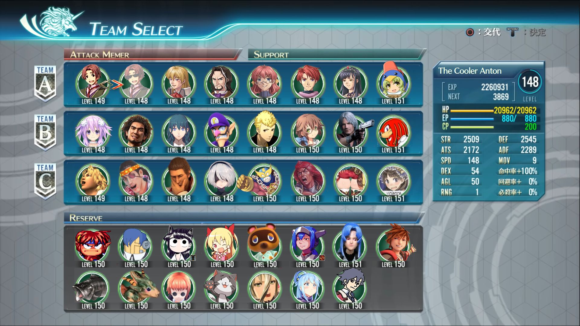 (Shitpost) Trails of Kiseki IV character roster leaked | Scrolller