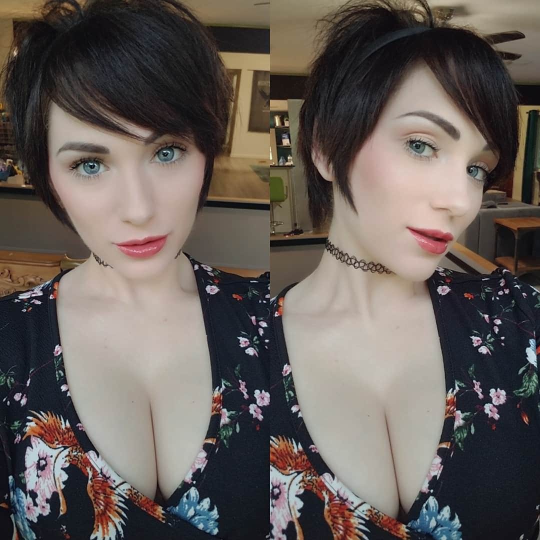 Short Hair Selfie | Scrolller