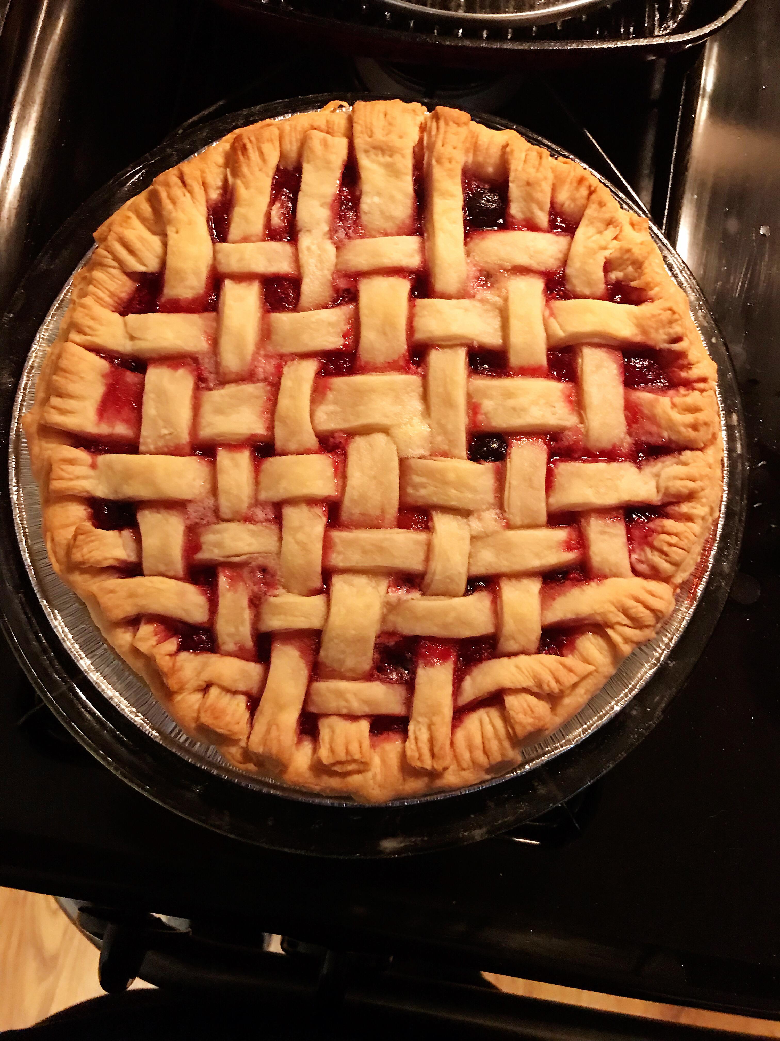 Should have fluted the edges but other than that pretty good mixed ...