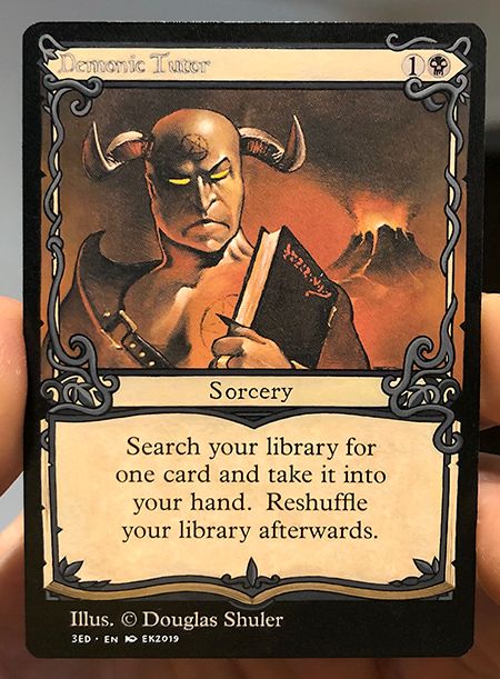 Showcase Style Demonic Tutor | Scrolller
