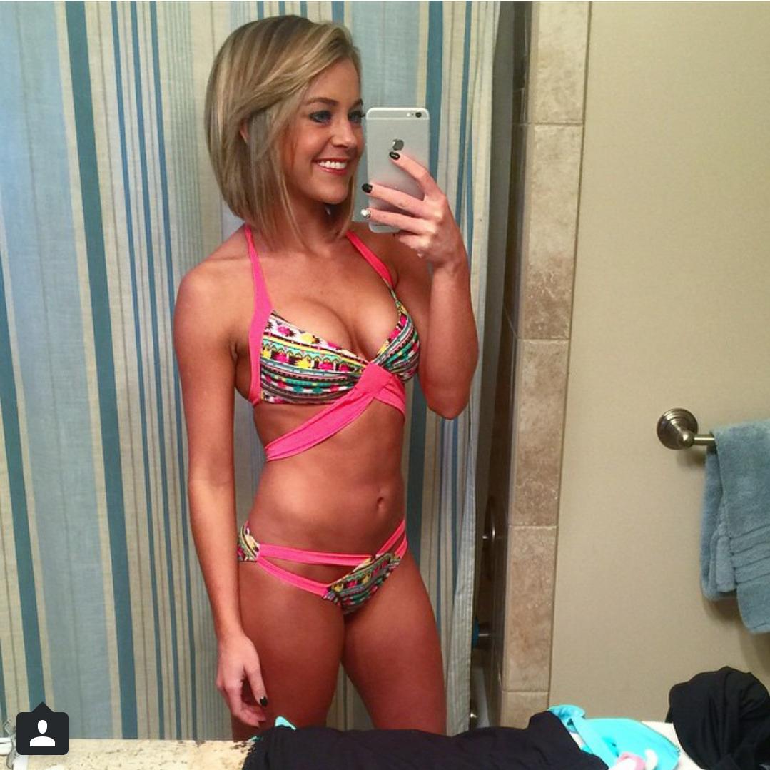 Showing off her bathing suit | Scrolller