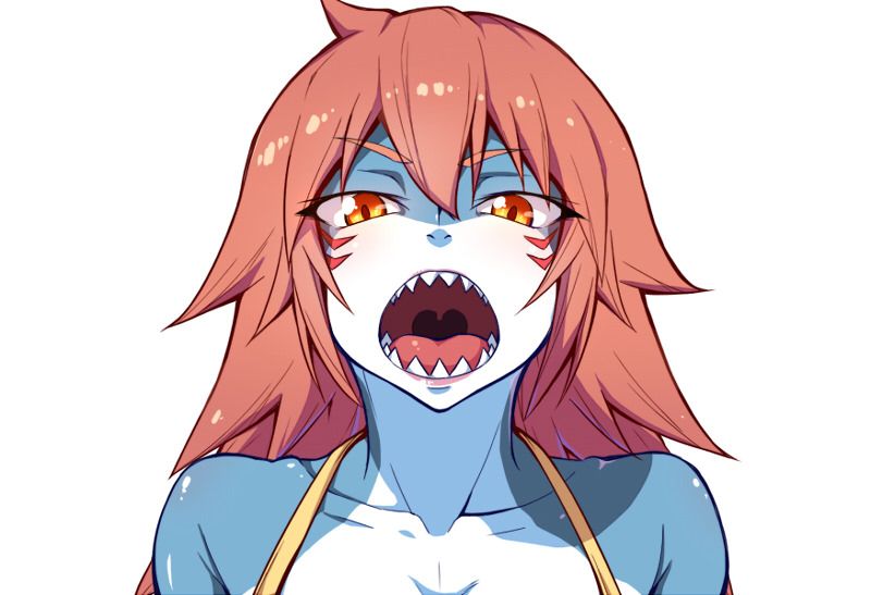 Showing off her teeth | Scrolller