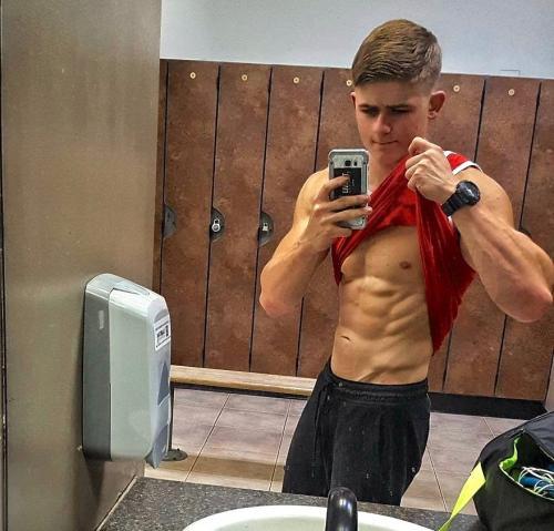 Showing off his chest | Scrolller