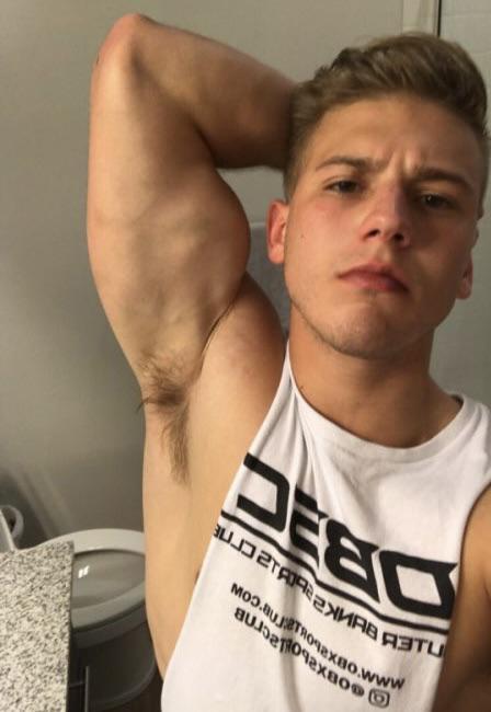 “Showing pits in hot white cut off top” | Scrolller