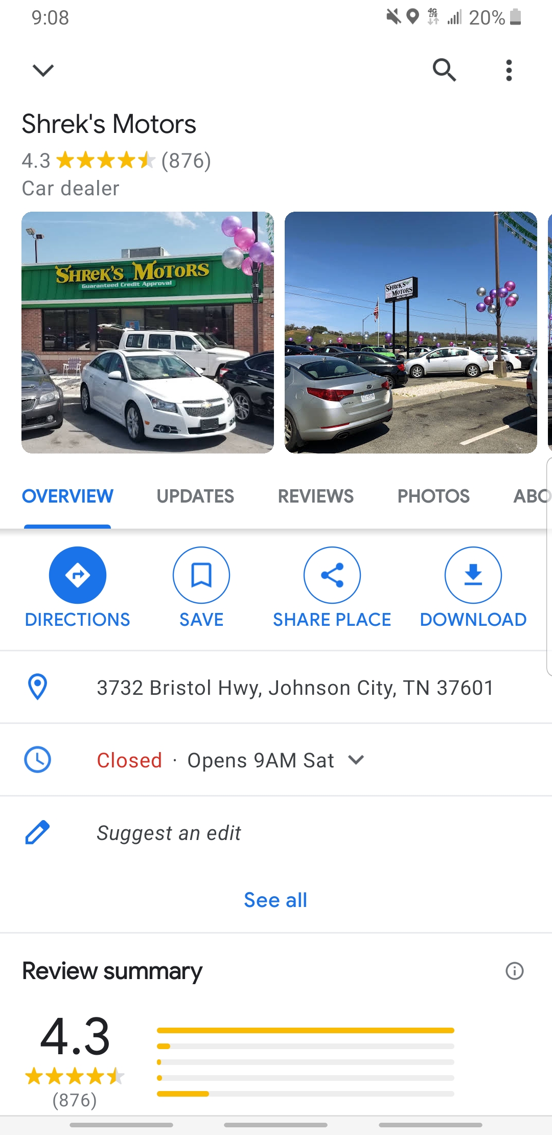 Shrek's motors | Scrolller