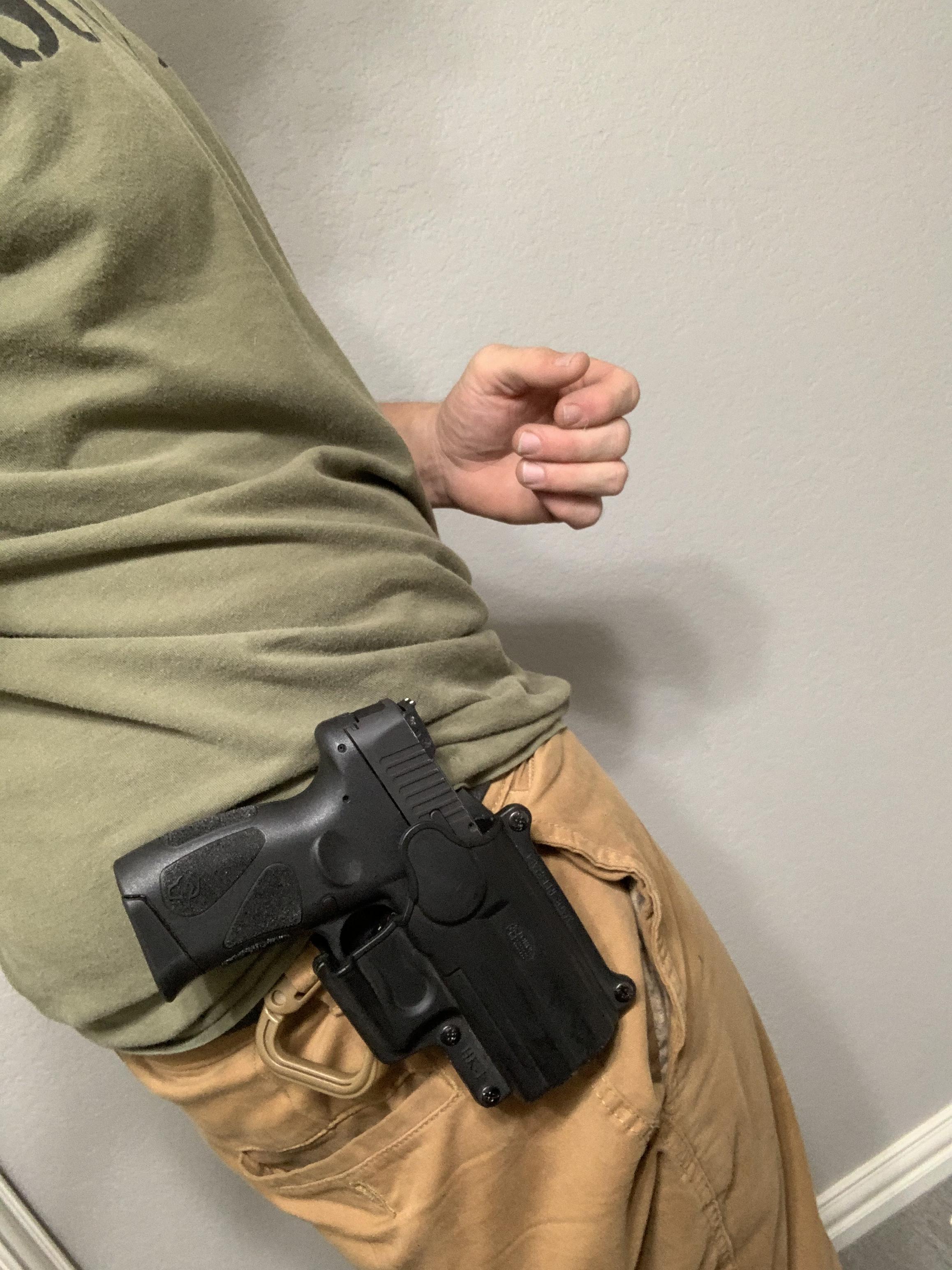 Side view of the FOBUS hk1 holster...link in comments | Scrolller