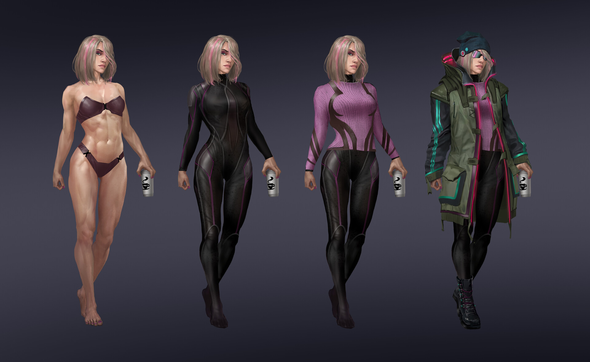 Sienna and Shione by Mikhail Palamarchuk | Scrolller