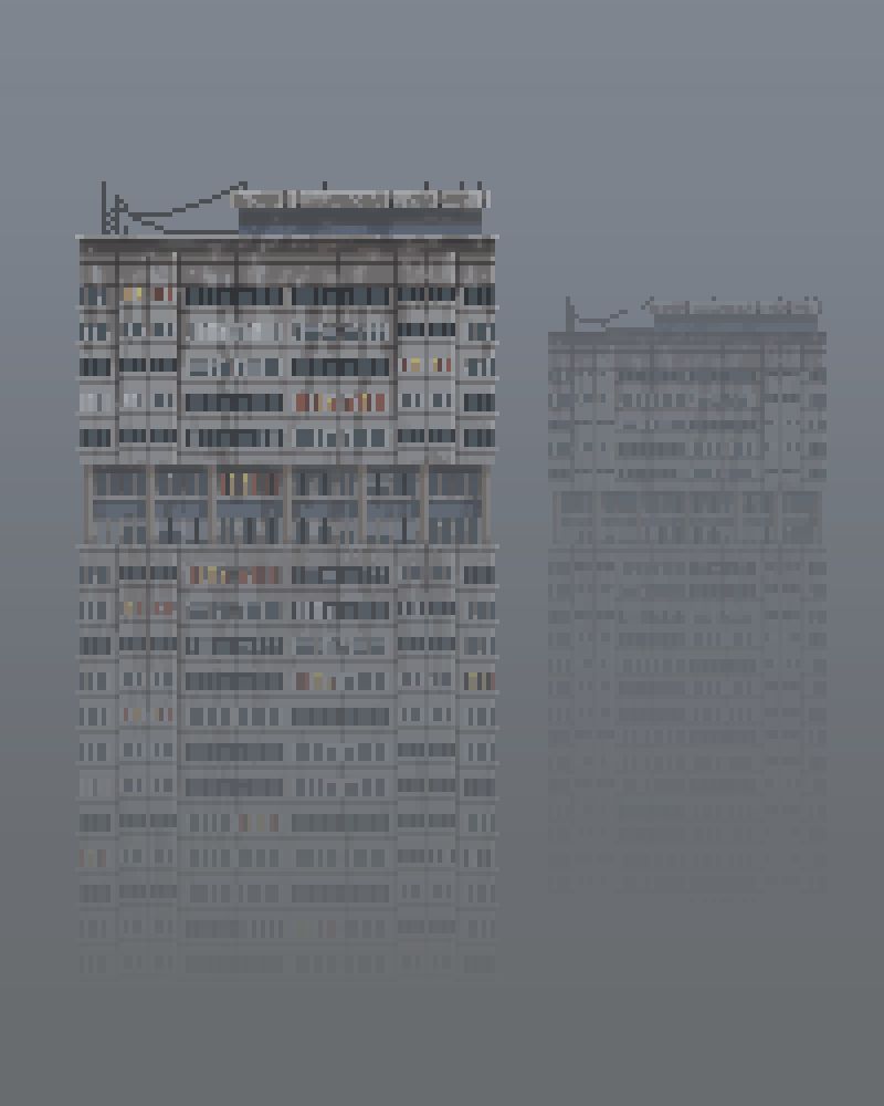 Simple apocalyptic buildings [WIP for a Indie game project] | Scrolller