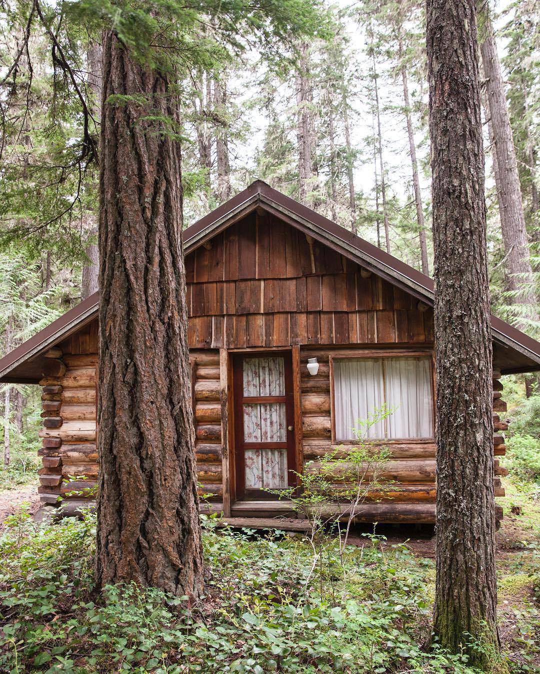 Simple cabin in Big Bear Lake, California | Scrolller