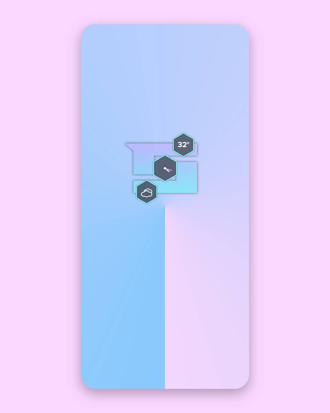 Simple day widget w/ quick info | Scrolller