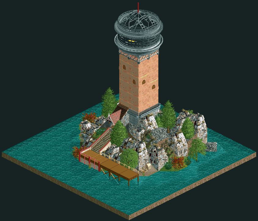 simple lighthouse | Scrolller