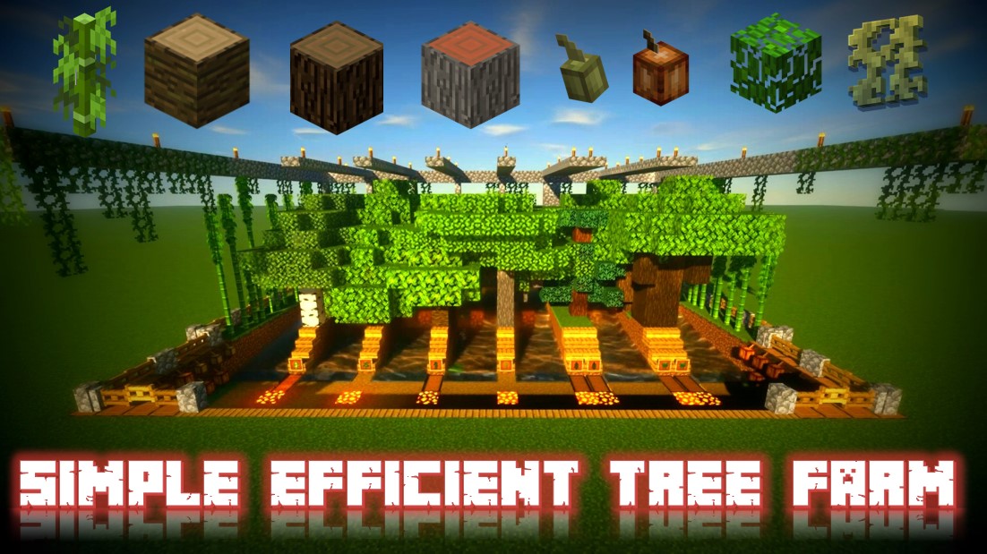 Simple Tree Farm for Beginners Tutorial | Scrolller