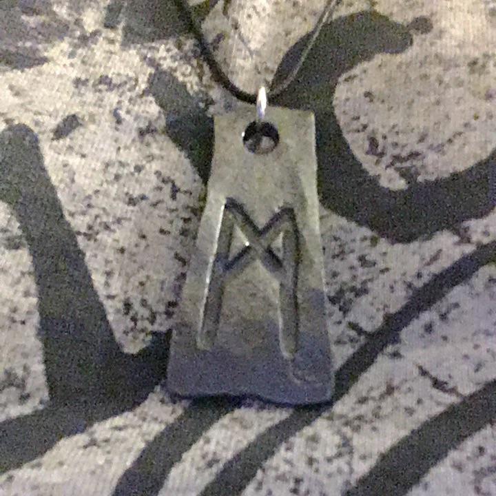 Simple Viking rune pendant | Scrolller