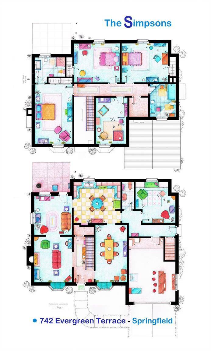 Simpson’s floor plan | Scrolller