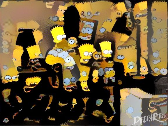 Simpsons Family deepstyled with bart heads | Scrolller