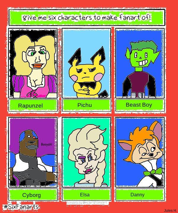 Six Characters. | Scrolller