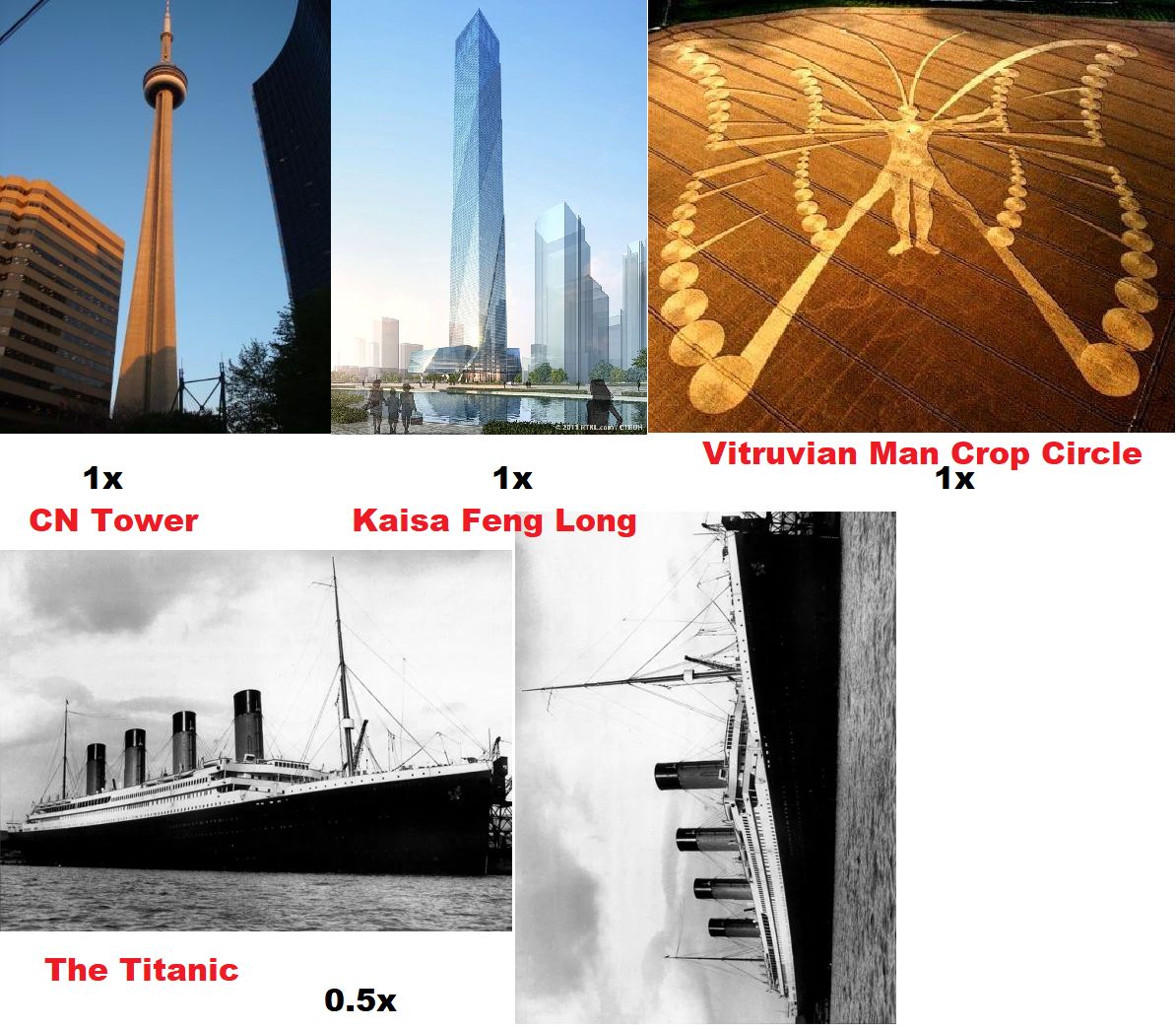 Size Comparison of Large Crop Circle | Scrolller