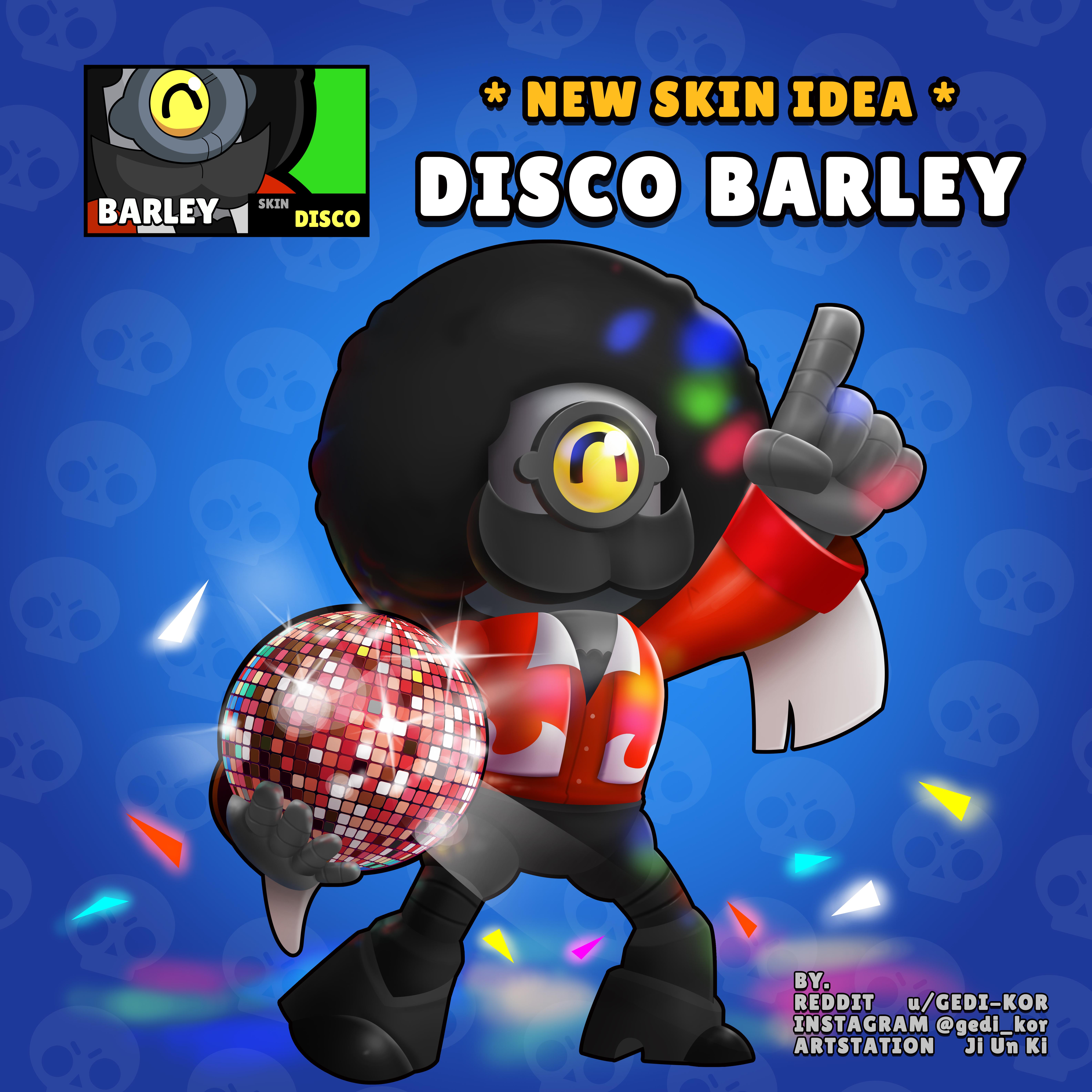 [SKIN IDEA] Disco Barley | Scrolller
