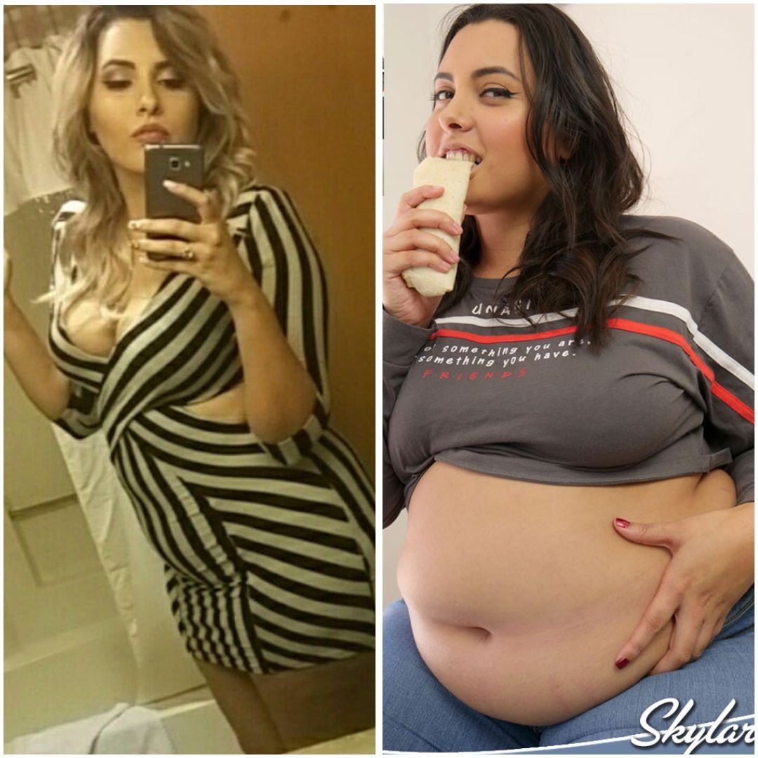 Skinny Skylar got fat 😍 | Scrolller