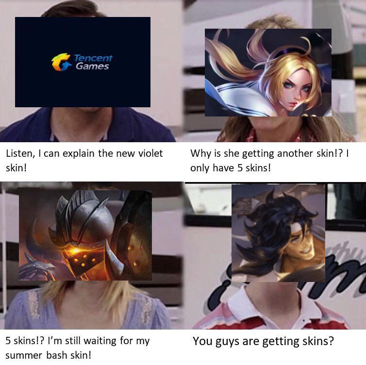 Skins anyone? | Scrolller