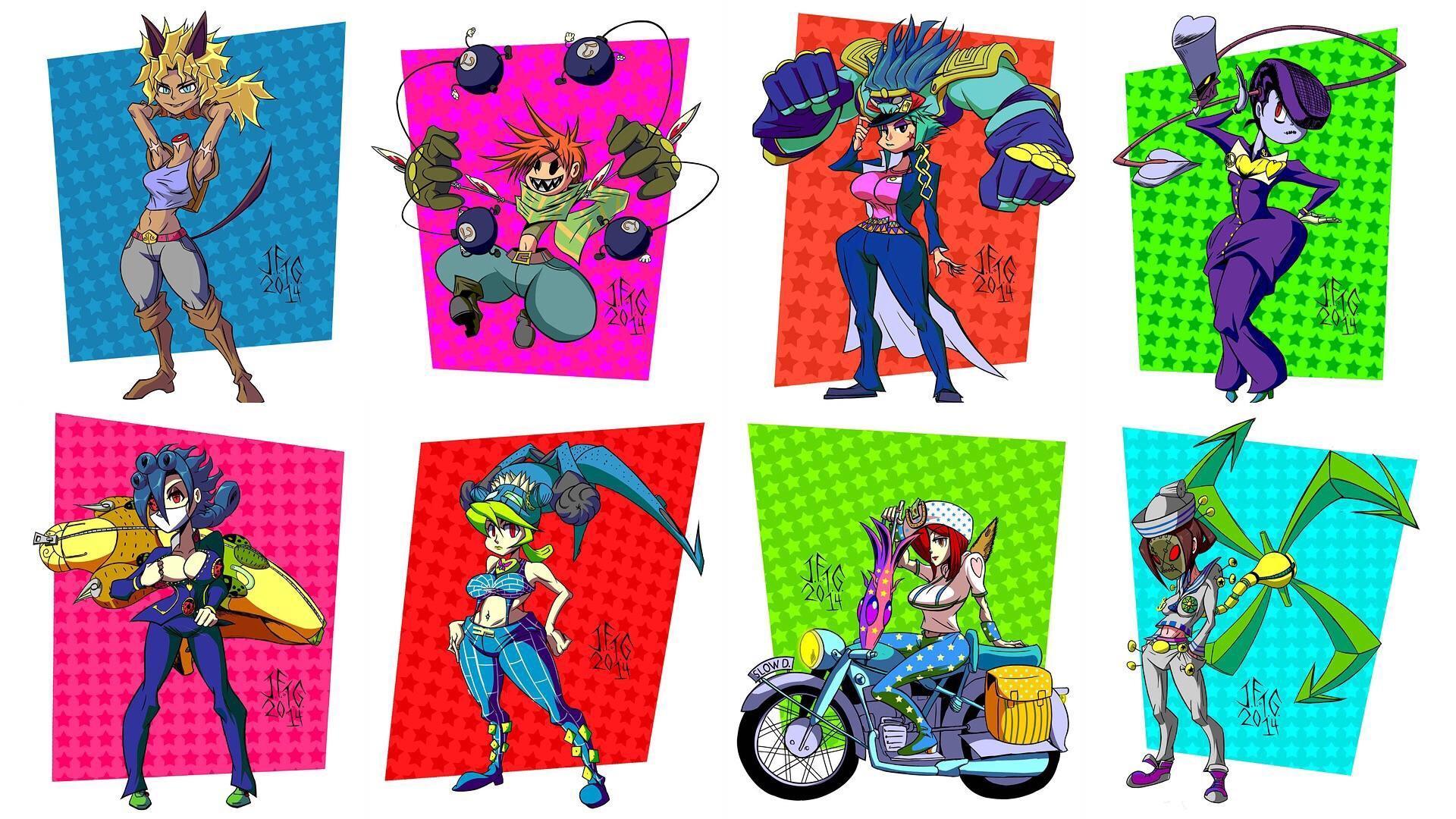 skull girls x JoJo | Scrolller