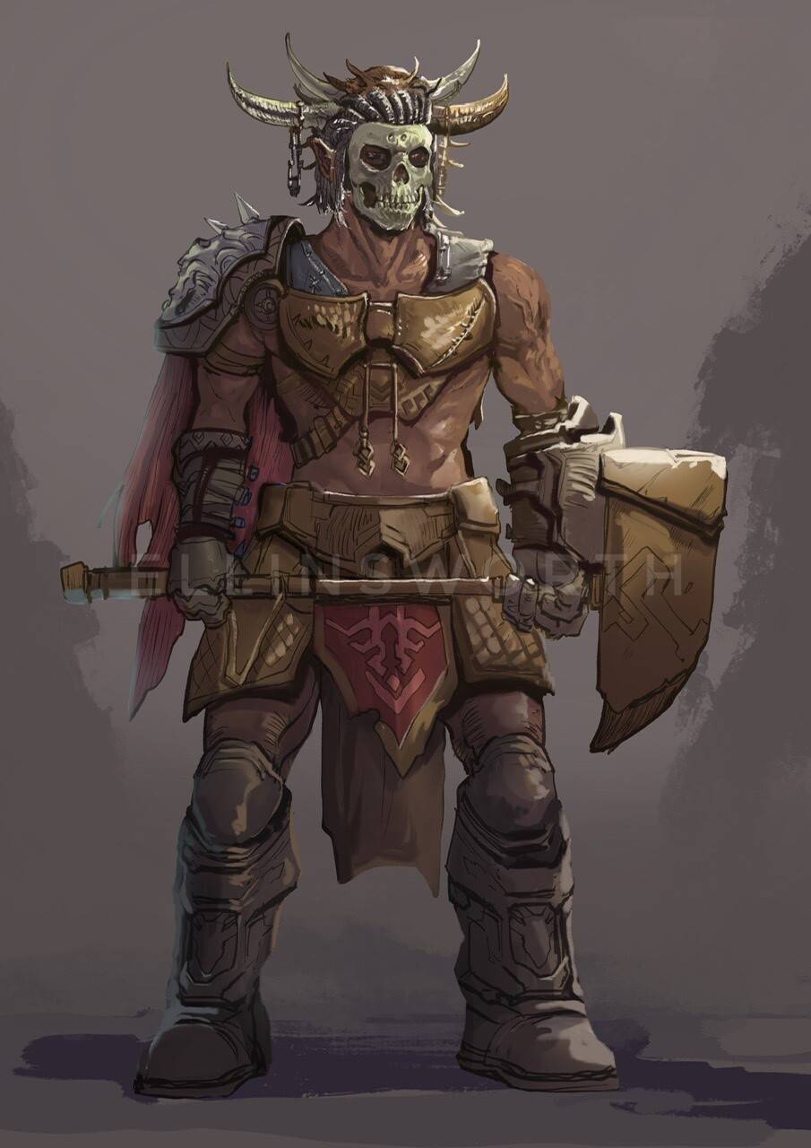 Skull Warlord by Jaka Prawira | Scrolller