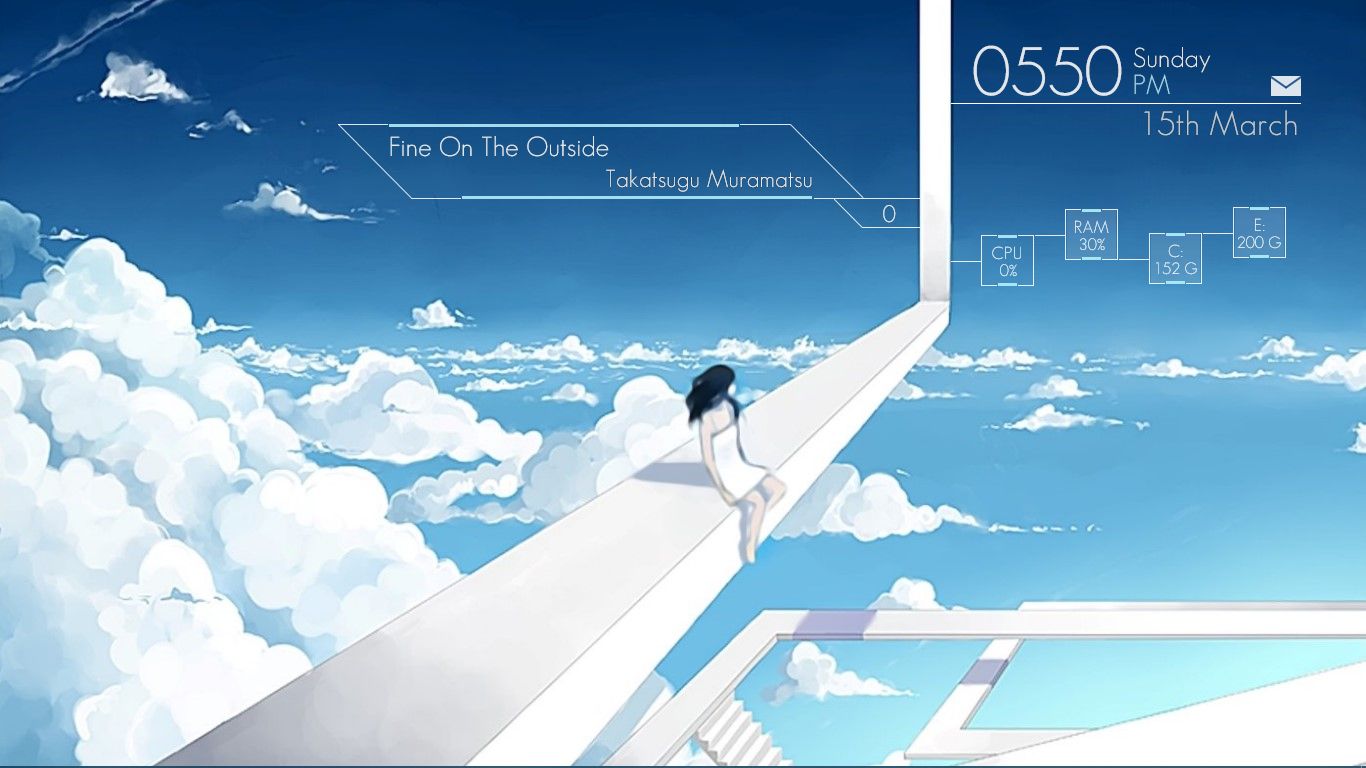 Sky Rainmeter | Scrolller