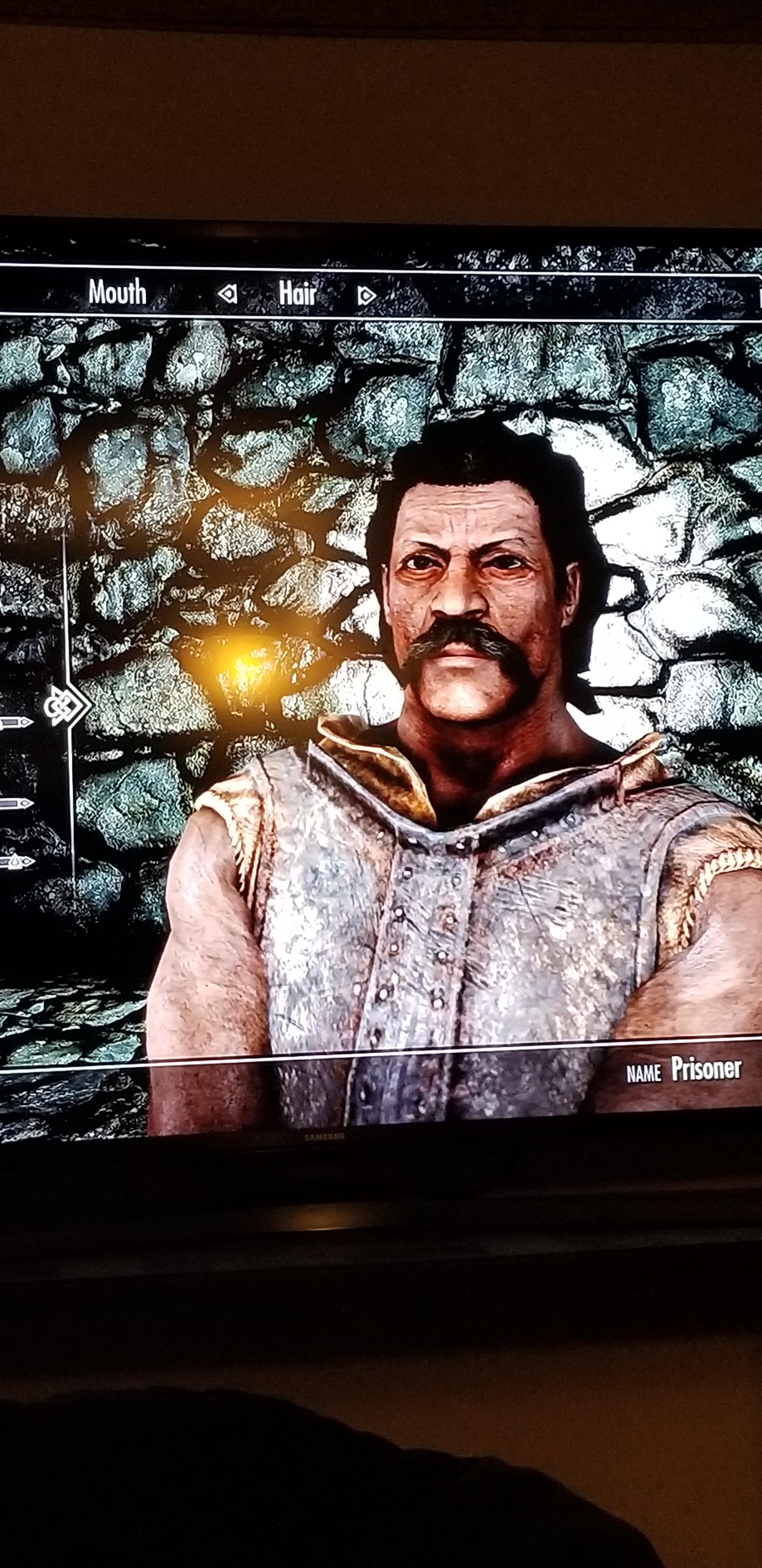 [Skyrim:SE] Danny Trejo. Named this character Machete, and he is here to kick some Thalmor Ass ...