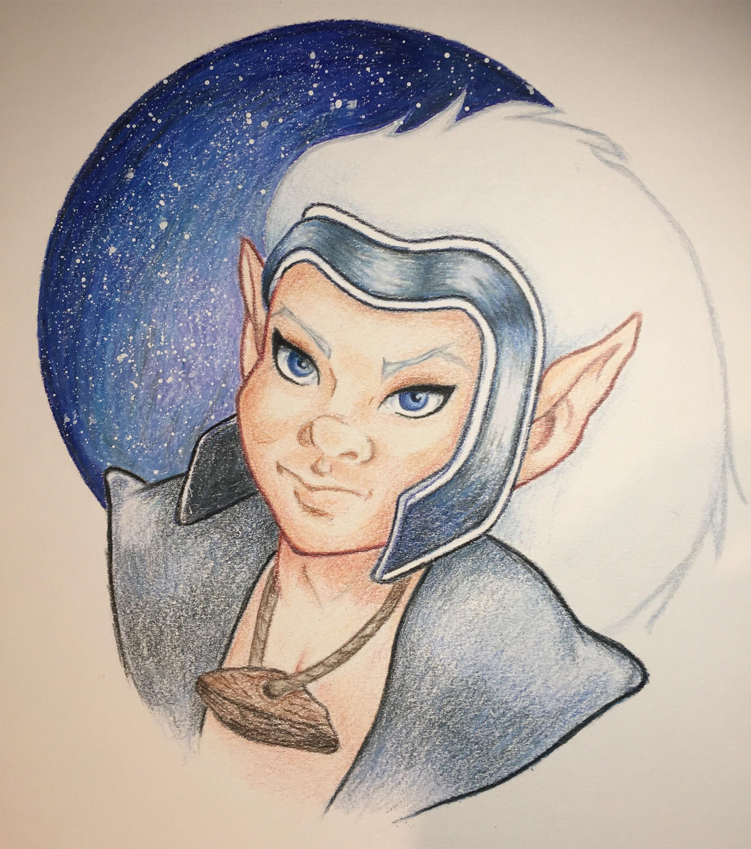 Skywise drawing. | Scrolller