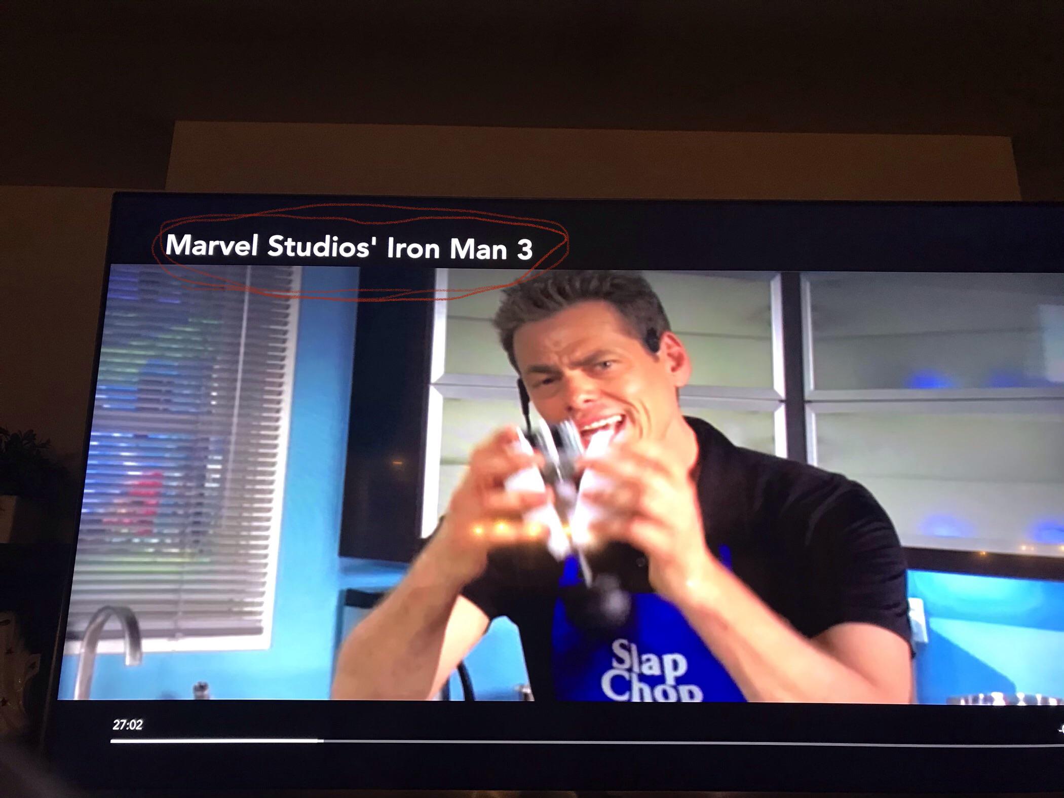 SLAP CHOP IN IRON MAN 3 | Scrolller