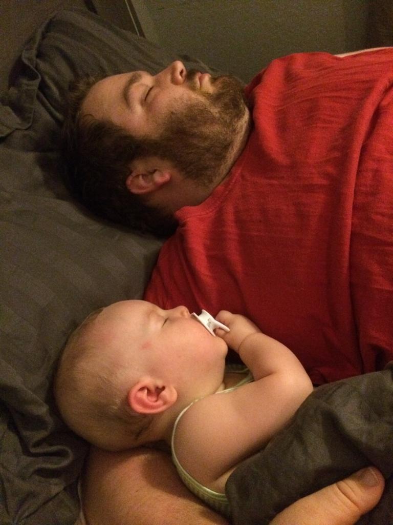 Sleeping with daddy | Scrolller