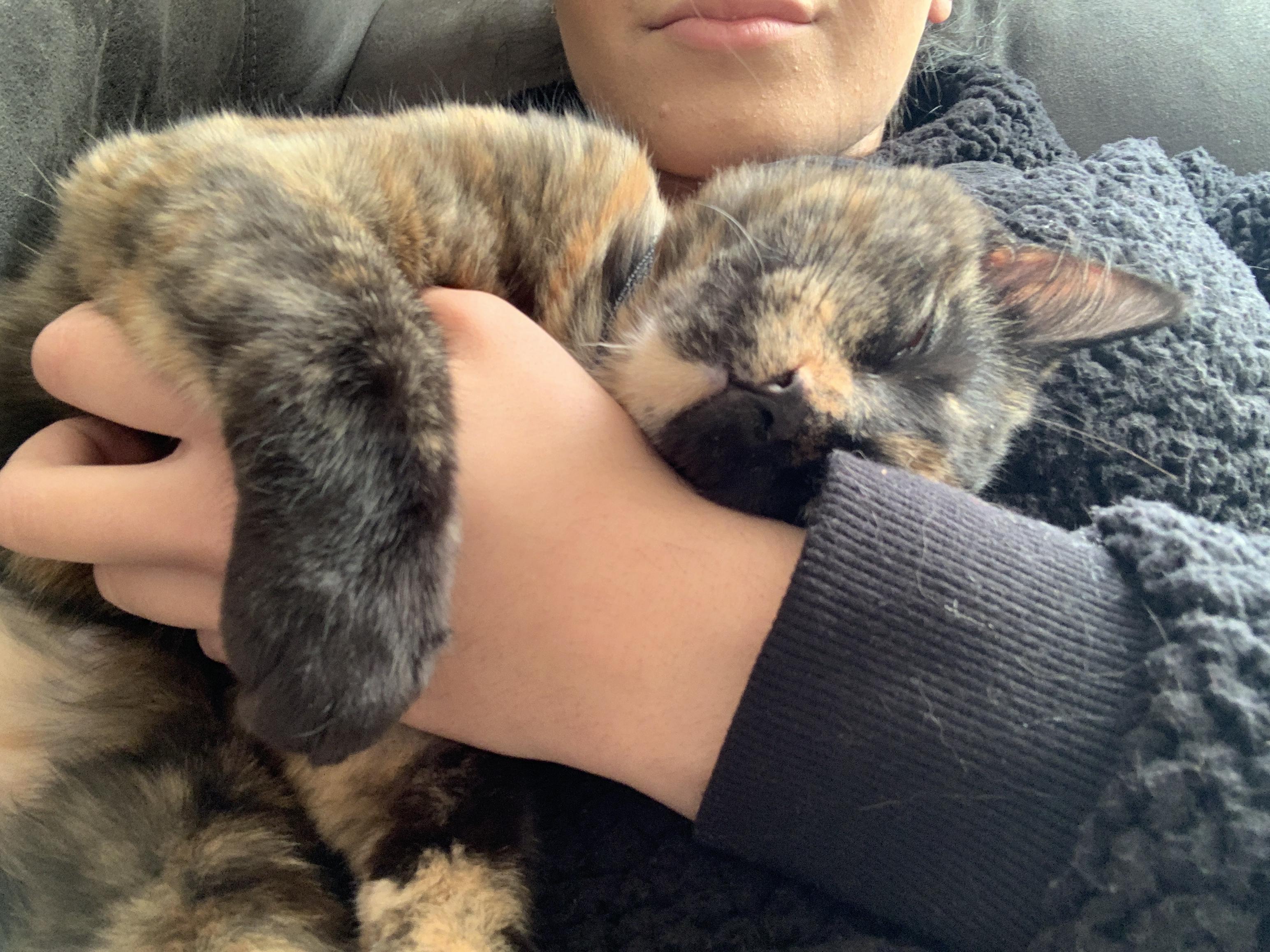 sleepy baby smile | Scrolller