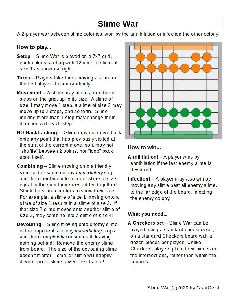 Slime War! | Scrolller