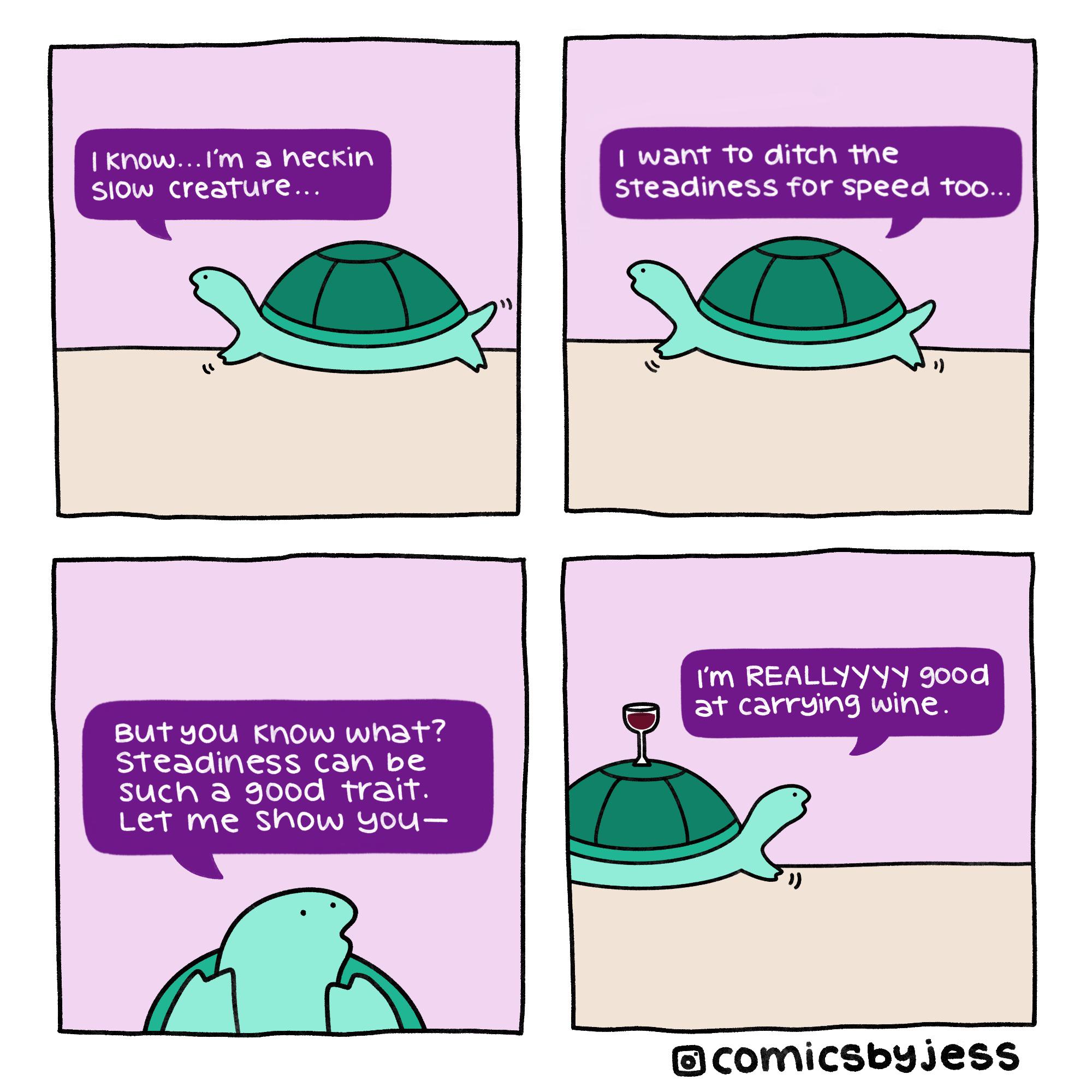 Slow and steady my frens. Slow and steady. [OC] | Scrolller
