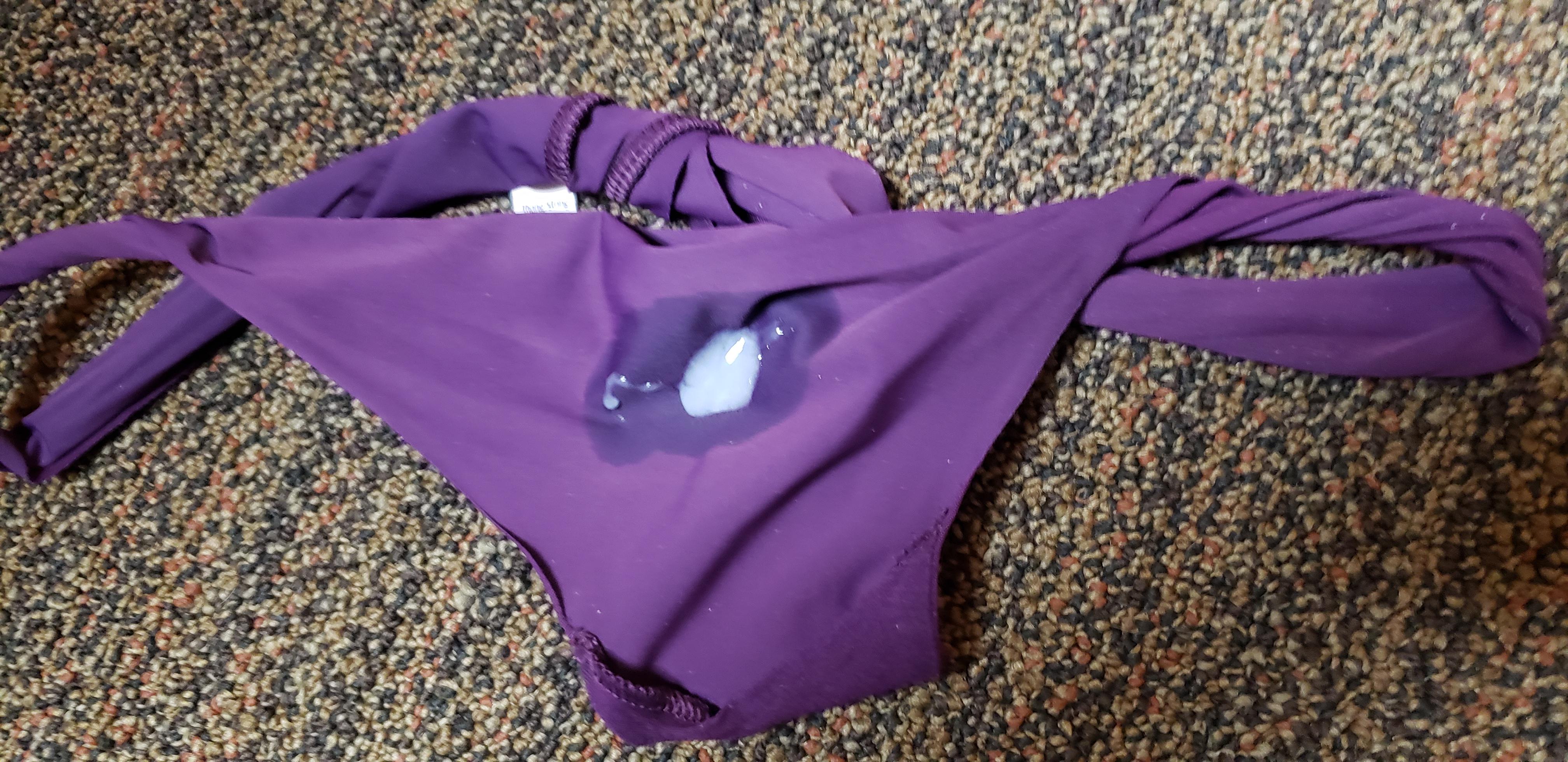 Small load in wife's thong... | Scrolller