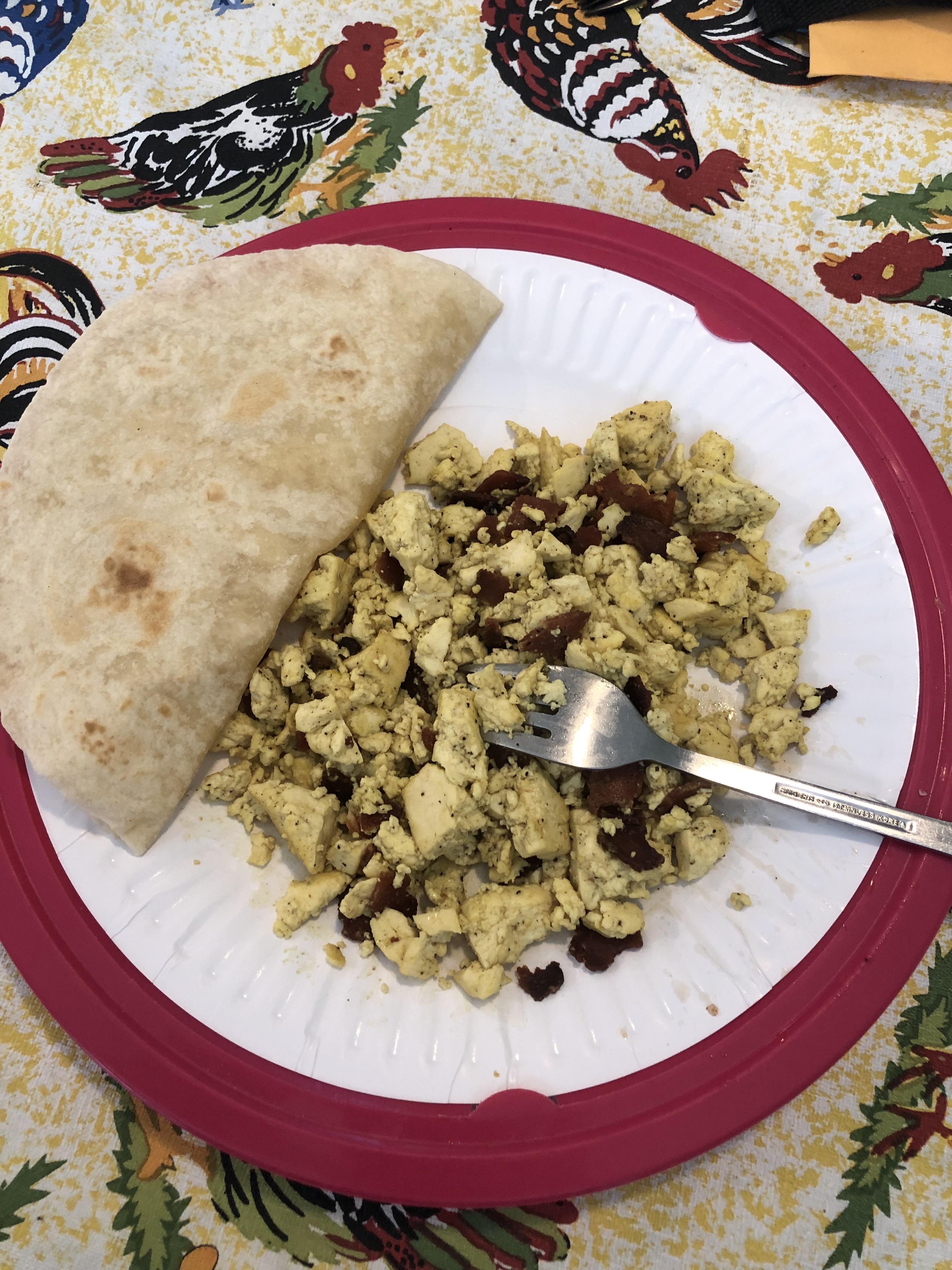 Smart bacon and tofu scramble | Scrolller