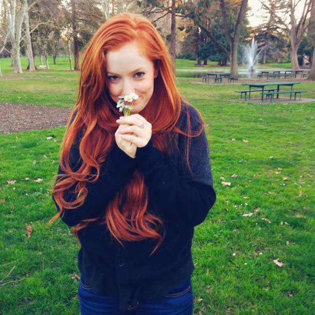 Smelling the flowers | Scrolller