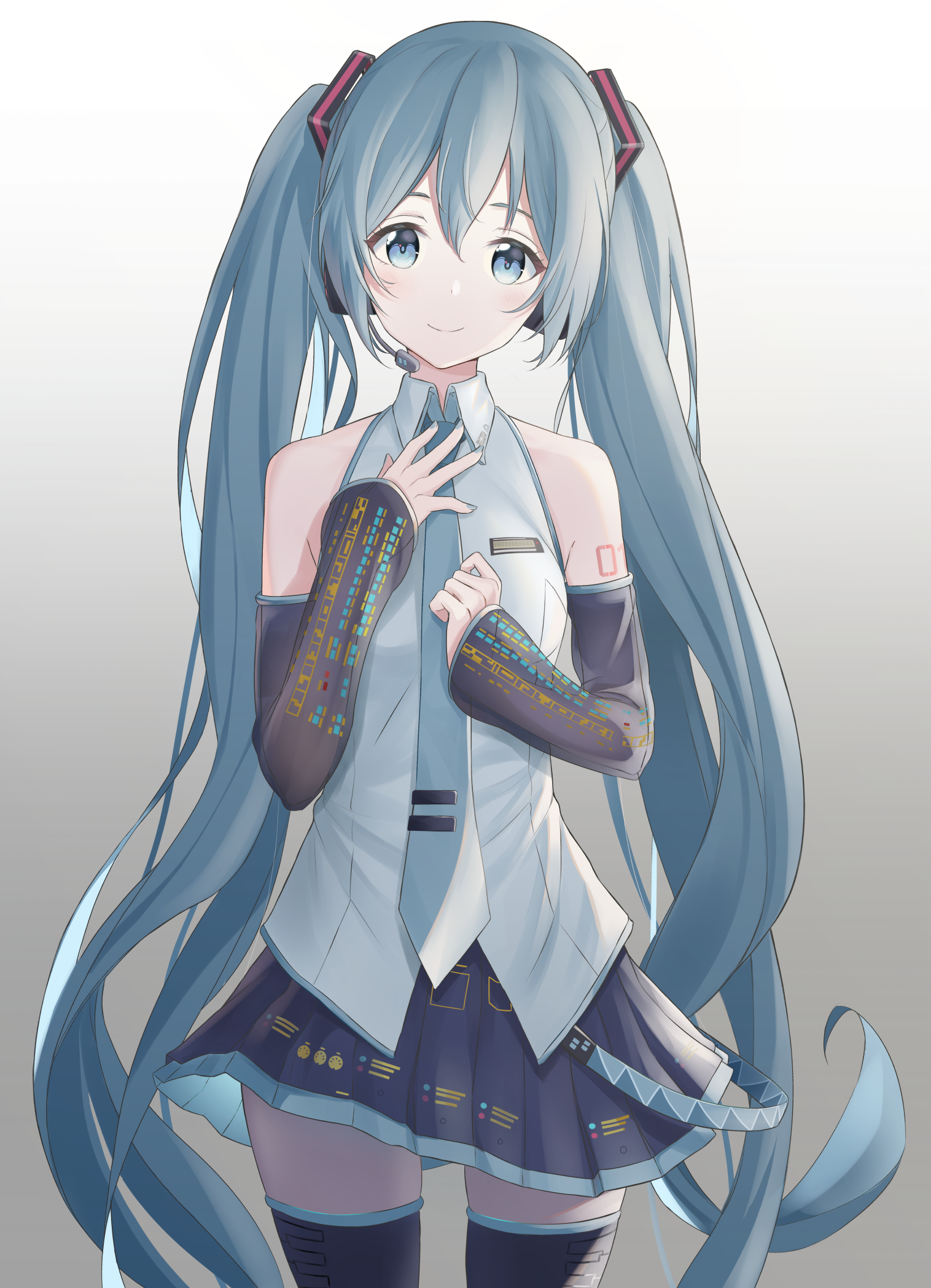 Smiling Miku | Scrolller