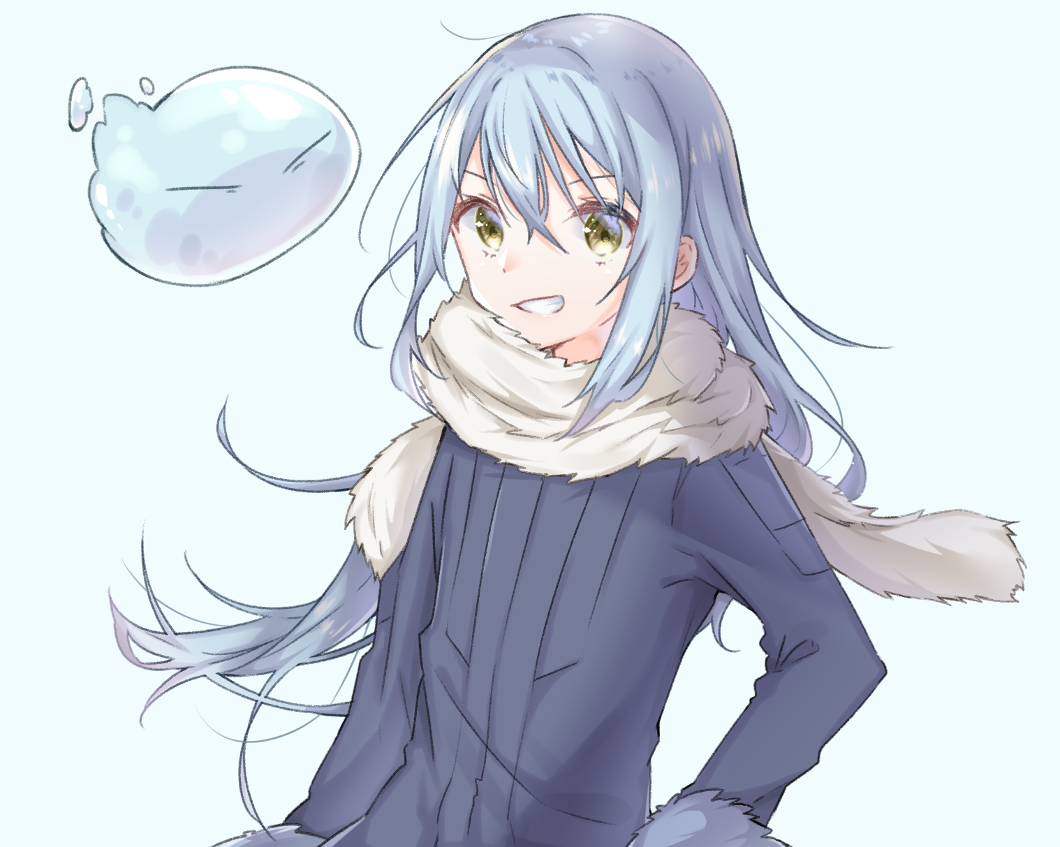 Smiling Rimuru | Scrolller