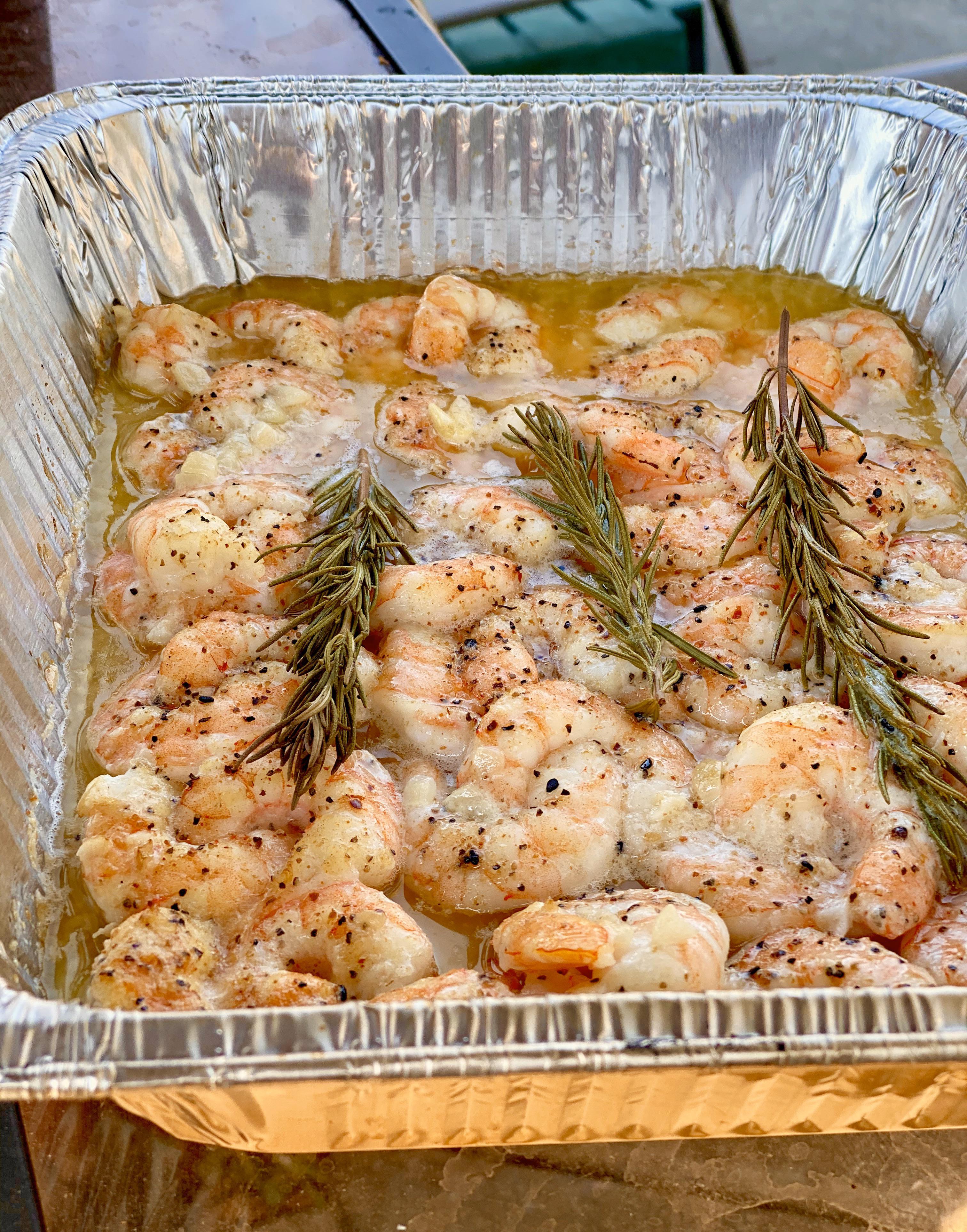 Smoked Shrimp in Garlic Butter Bath... | Scrolller